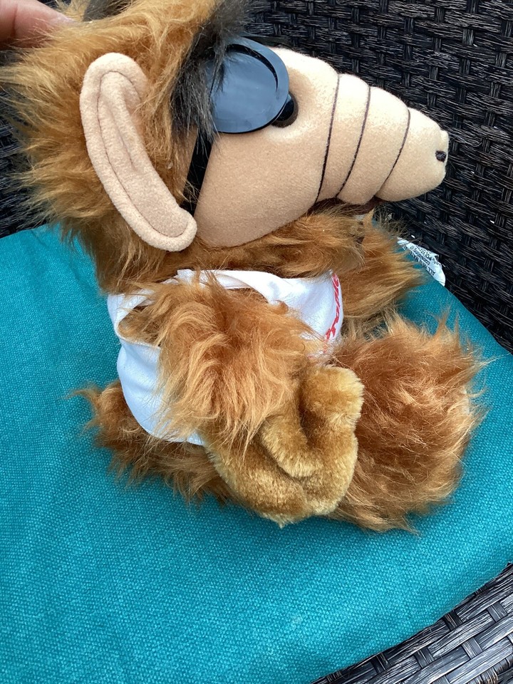 Alf Alien Vintage 80s 9" Plush White "No Problem!" Shirt | eBay