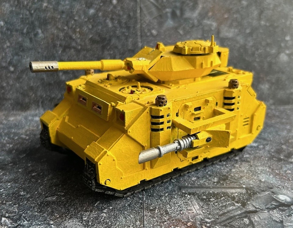 Predator Tank Space Marines Warhammer 40k Lacannon Sponsons ...