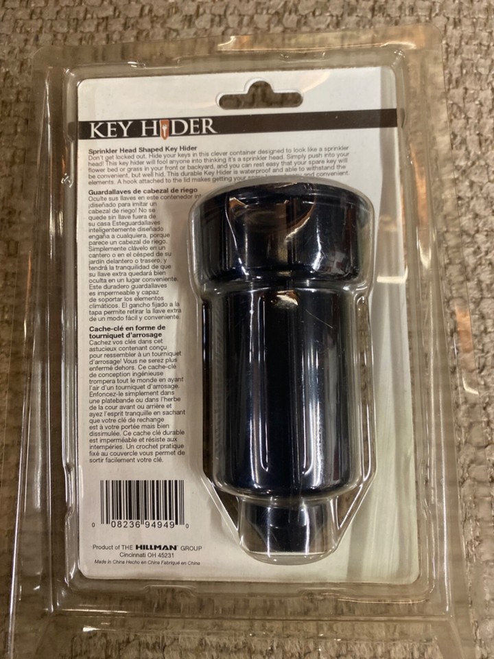 Hillman Sprinkler Head Hide A Key Hide-A-Key Cleverly Designed Key ...