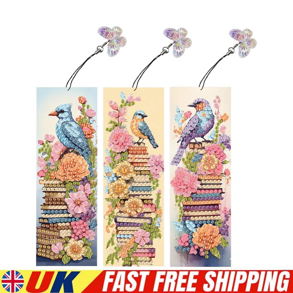 Sun Moon Crystal Bookmark Set 4-Pack Diamond Painting Bookmarks - Sun ...