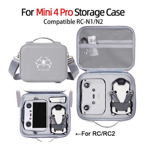 For DJI Mini 4 pro Drone Accessories Portable Carry Case Shockproof ...