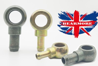 BARBED BANJO - 6MM - 18MM FUEL PUMP BANJO FILTER UNION STEEL HOSE ID ...