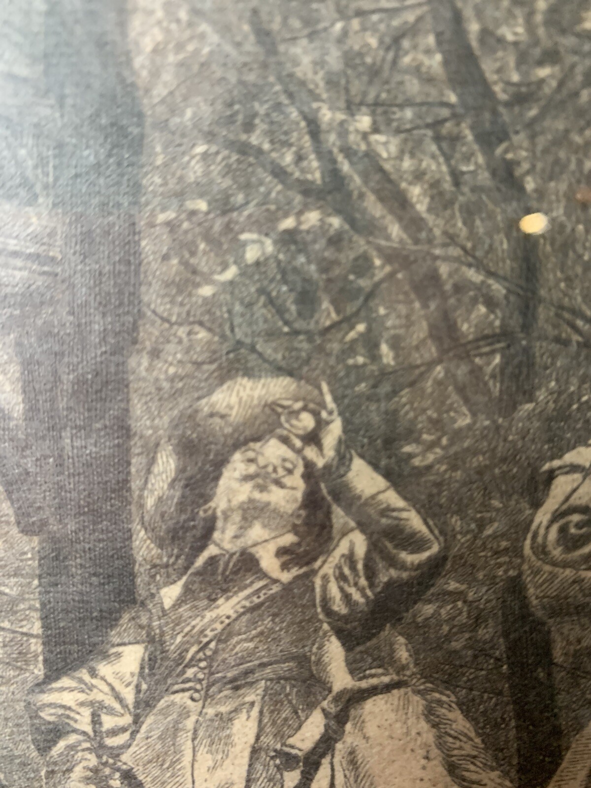 Ernest Meissonier THE HALT Pencil REVERSED signature A Fauna 1876 ...