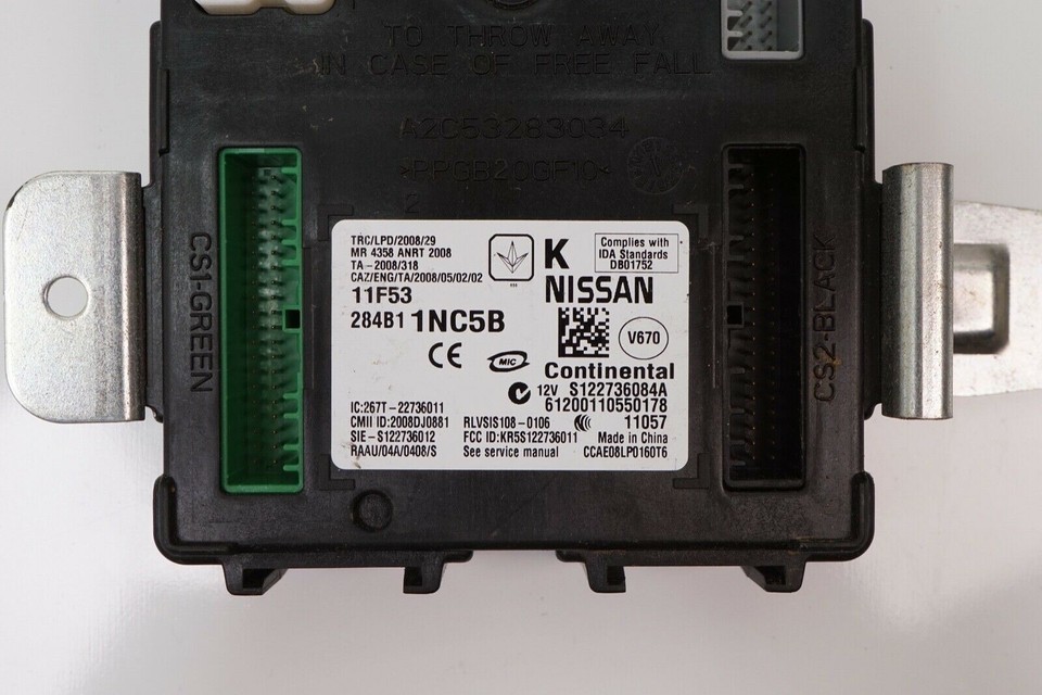 INFINITI G25 G37 Body Control Module BCM BCU OEM 2009 - 2011 | eBay