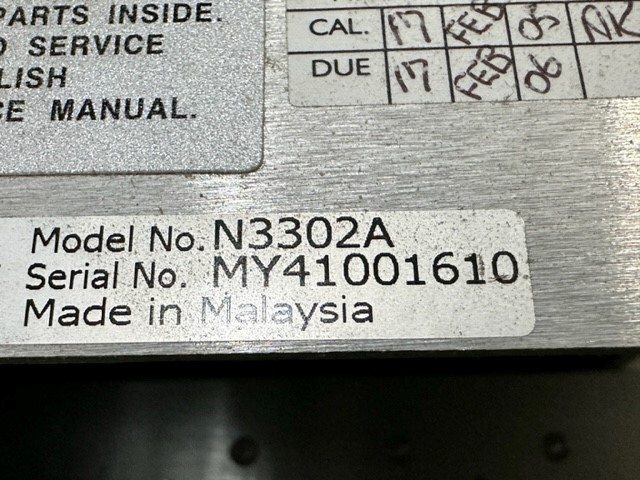 Agilent Load Module - N3302A w/Warranty | eBay