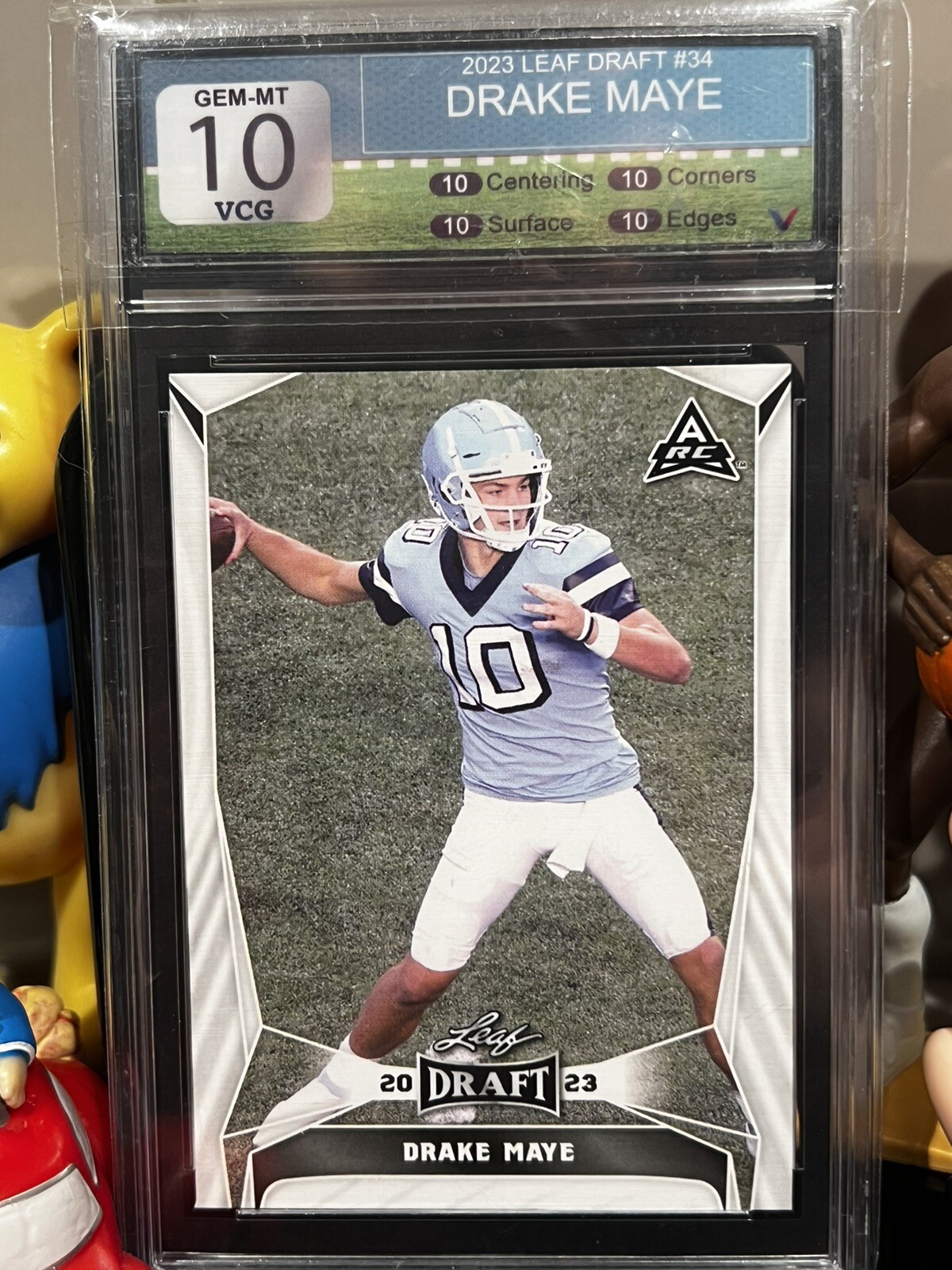 2023 Leaf Draft - #34 Drake Maye (RC) for sale online | eBay