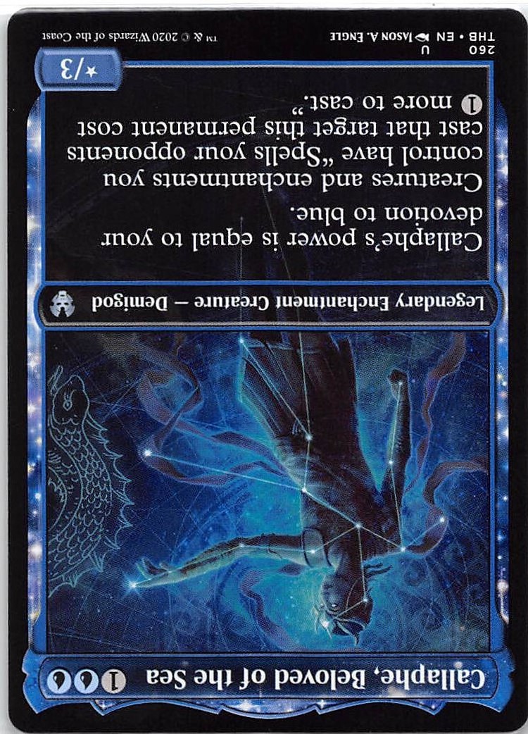 Callaphe, Beloved of the Sea *Showcase* Magic MtG x1 Theros Beyond Death | eBay