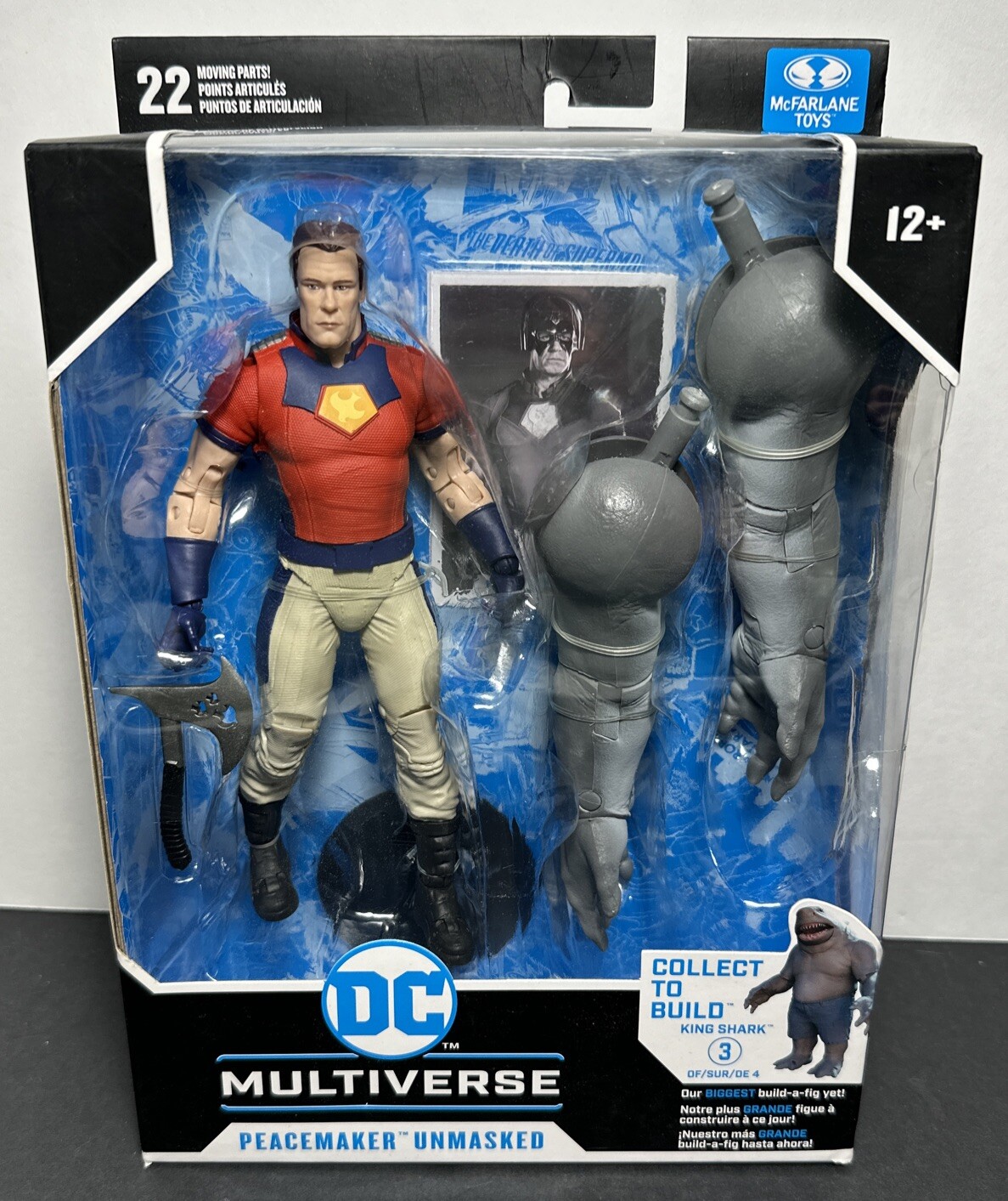 McFarlane Toys DC Multiverse Suicide Squad Peacemaker Unmasked 7 ...