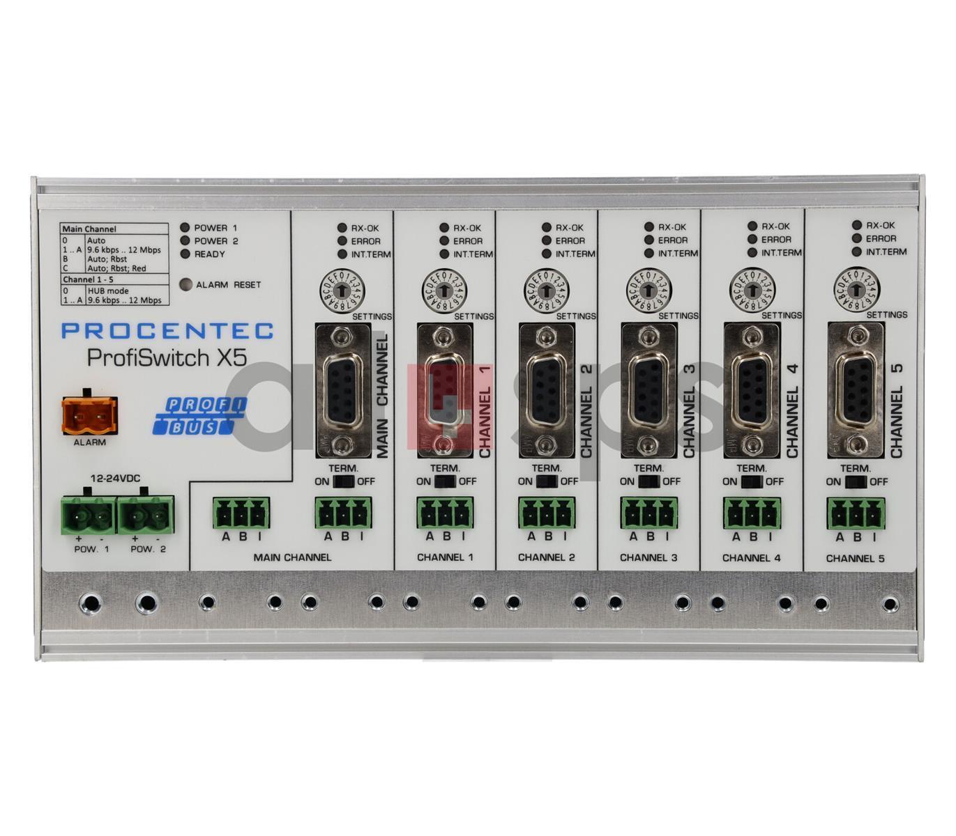 PROCENTEC PROFISWITCH X5, 17030X (NO) | eBay