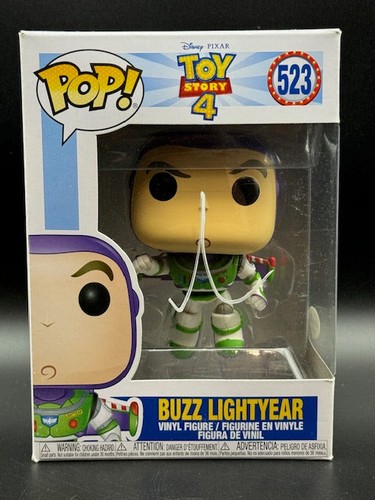 Tim Allen Signed Disney Toy Story 4 Buzz Lightyear Funko Pop #523 | eBay