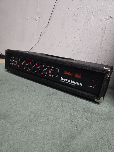 Sunn Beta Bass 2020s Head Mint Condition | eBay