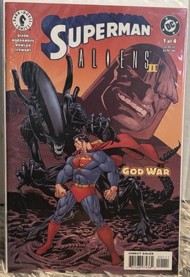 DC Comics Superman Aliens II #1 of 4 (2002) God War | eBay