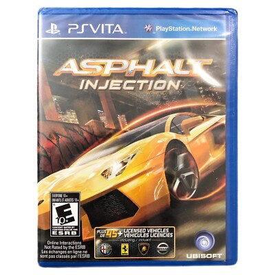Asphalt: Injection (Sony PlayStation Vita, 2012) PS Vita 8888317135 | eBay