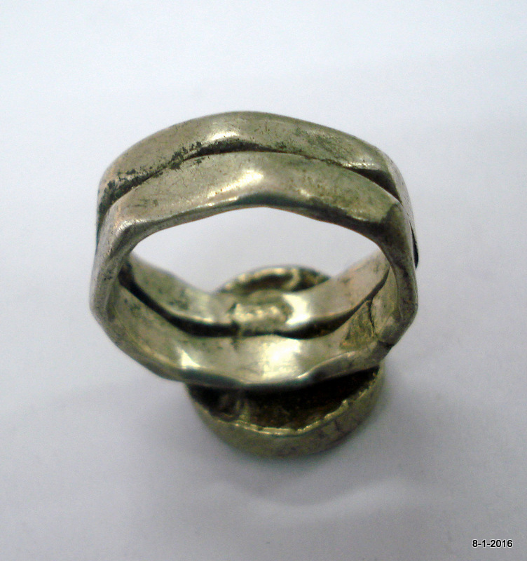 rare vintage ring antique tribal old silver ring traditional gypsy ...