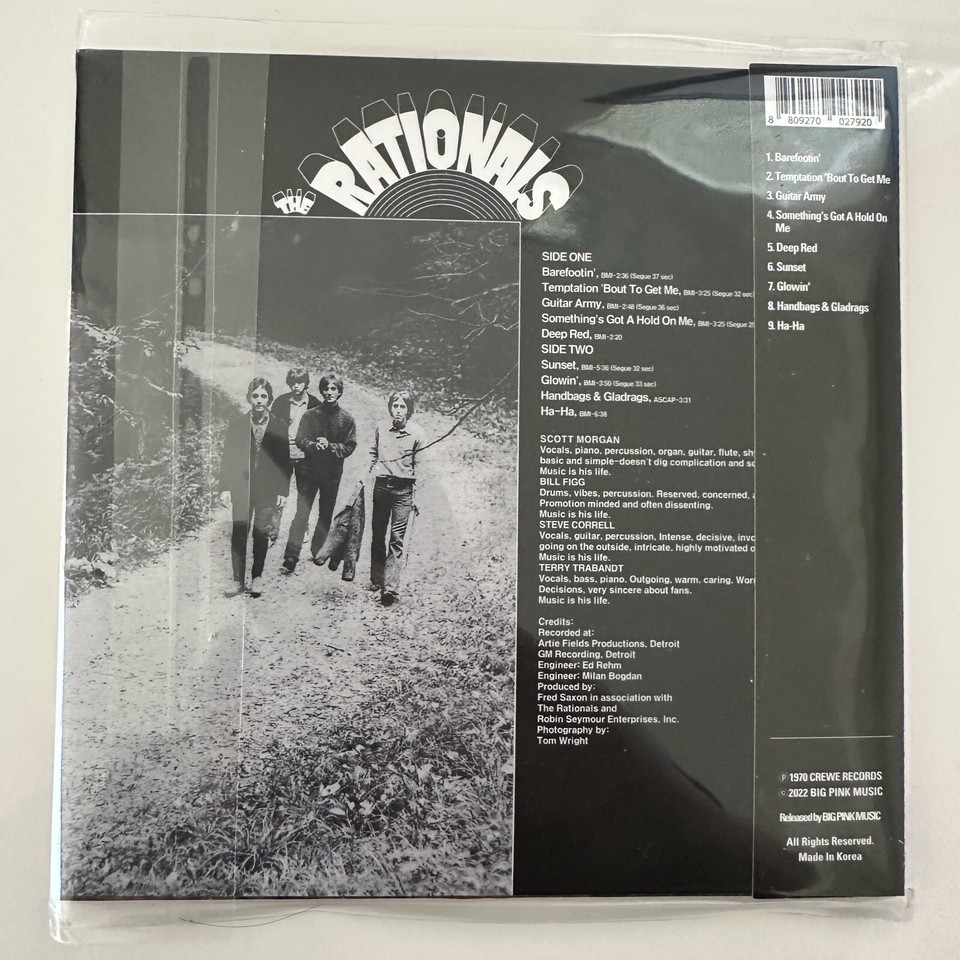 THE RATIONALS 1970 PAPER SLEEVE MINI LP BIG PINK KOREA CD | eBay