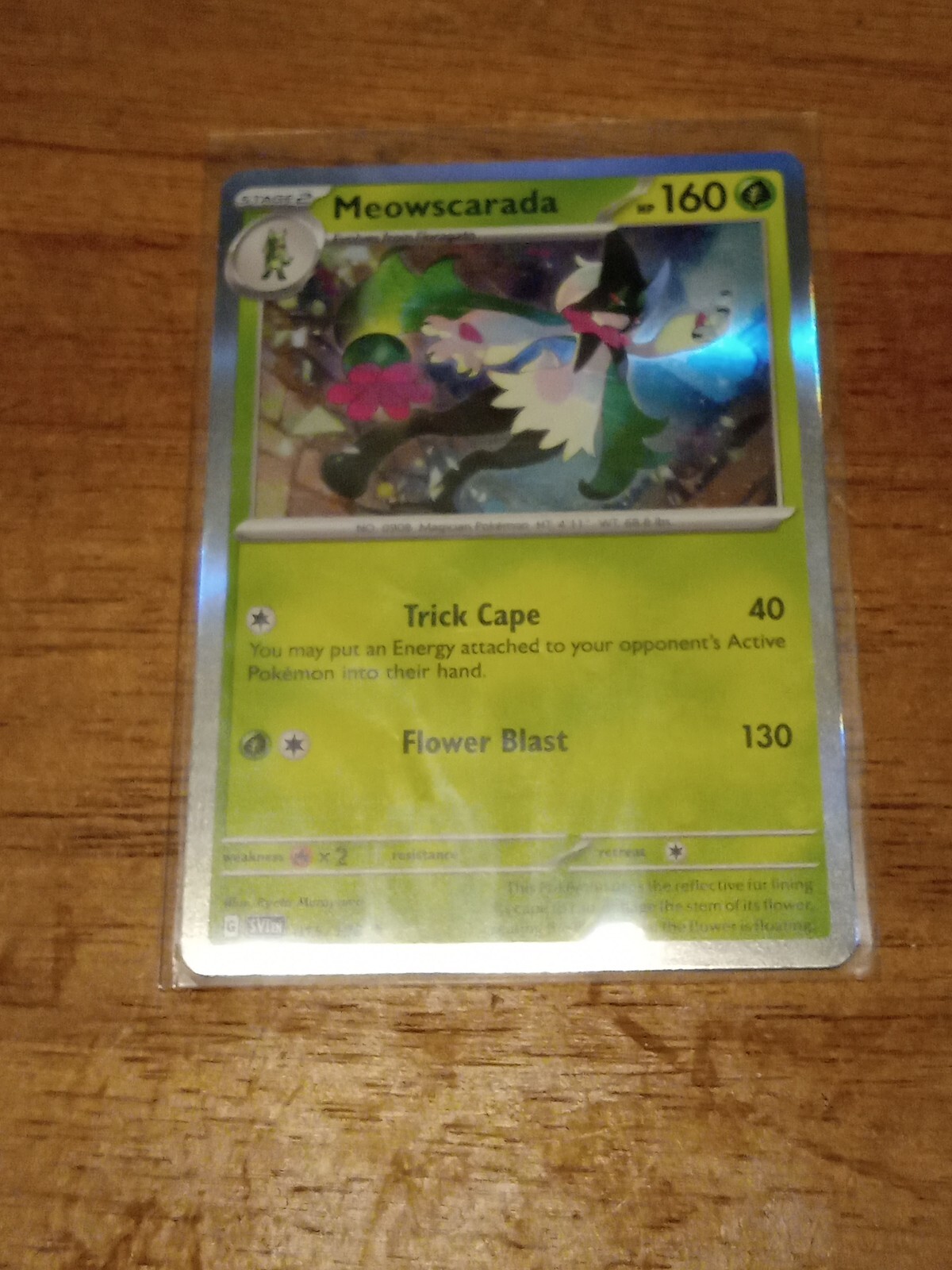 Pokémon TCG Meowscarada Scarlet & Violet Base Set 015/198 Holo Holo ...