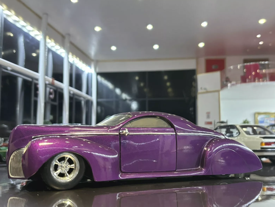 Ford Mercury Merc Chopped Hot Rod Custom Built 1:18 SCALE Metal Body ...