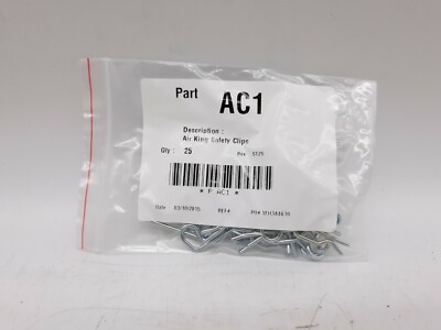 Dixon AC1 Air King Safety Clips (Bag of 25) | eBay