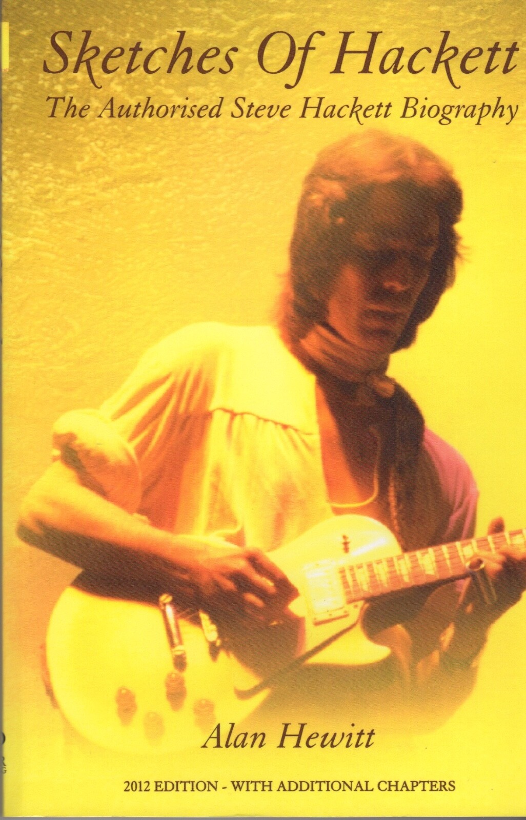 Sketches of Hackett by Hewitt Autographed by Steve Hackett of Genesis ...