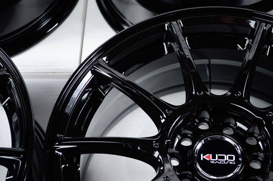 Kudo Racing Flow Formed Lightweight 10.8 LBS Wheels Rims 15x7 5x100 ...