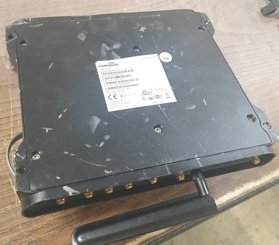 Cradlepoint IBR1700-600M Ruggedized Router | eBay