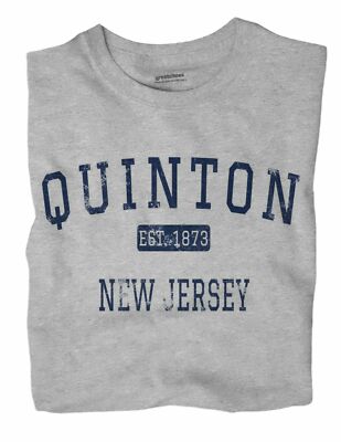 Quinton New Jersey NJ T-Shirt EST | eBay