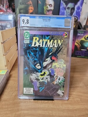 CGC GRADED 9.8 Batman #496 - Joker and Scarecrow appearance "Knightfall ...
