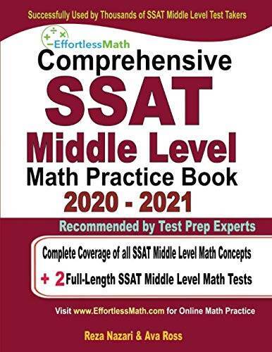 Comprehensive SSAT Middle Level Math Practice Book 2020 - 2021: Comp ...