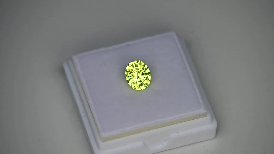 6.08ct LAB Lumo Garnet LuAG - Lutetium Aluminum Garnet - Czochralski | eBay