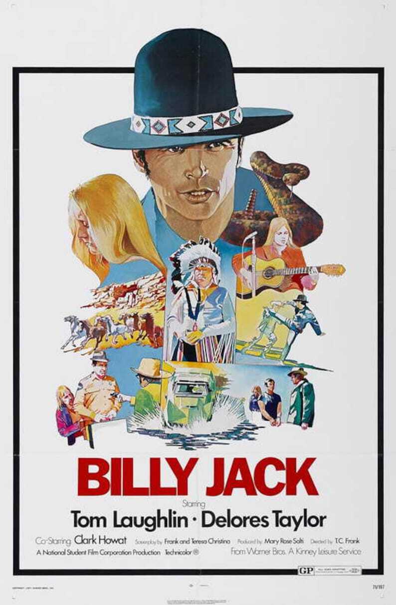 Billy Jack Tom Laughlin Movie Poster Print 17 X 12 Reproduction | eBay