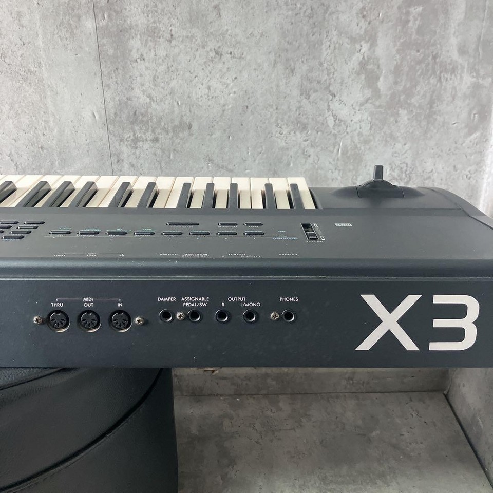 KORG X3 61-Key Synthesizer Keyboard Workstation with Manual & Soft Case ...