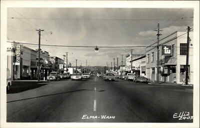 Elma Washington Washington WA Ellis Real Photo Postcard | eBay