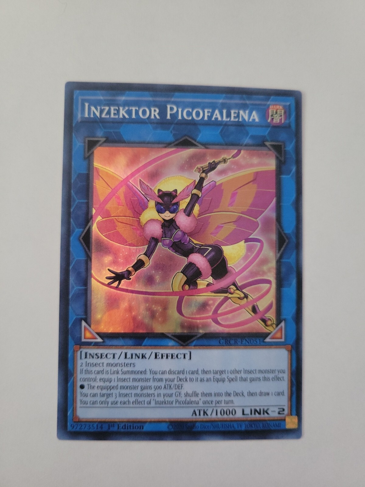 Yu-Gi-Oh! TCG Inzektor Picofalena The Grand Creators GRCR-EN051 1st ...