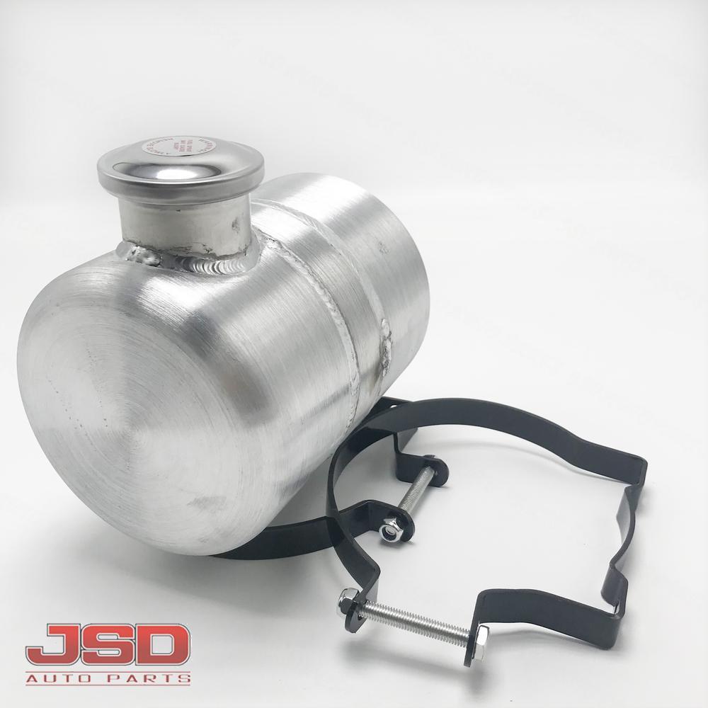 3/4 Gallon 6'' x 8" 1/4 NPT Outlet End Fill Spun Aluminum Gas Tank ...