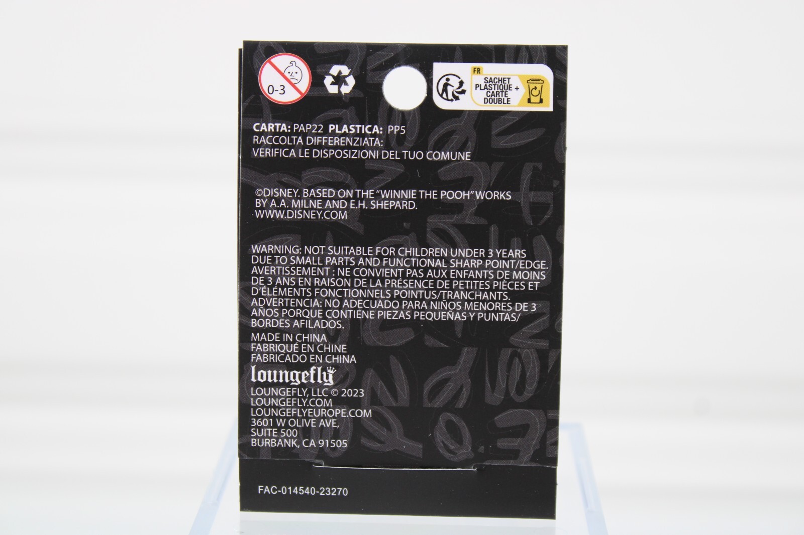 Disney Loungefly Winnie The Pooh Halloween Frog Costume Enamel Pin 1.5 ...