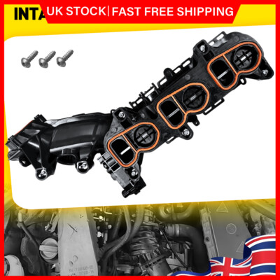 Intake Inlet Manifold &Swirl Flaps For Bmw 1 Series 116D Ed 14- B37 ...