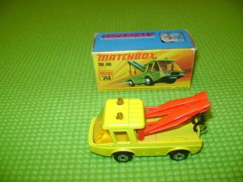 MATCHBOX SUPERFAST 74 TOE JOE JAUNE EN BOITE D'ORIGINE-MIB | eBay