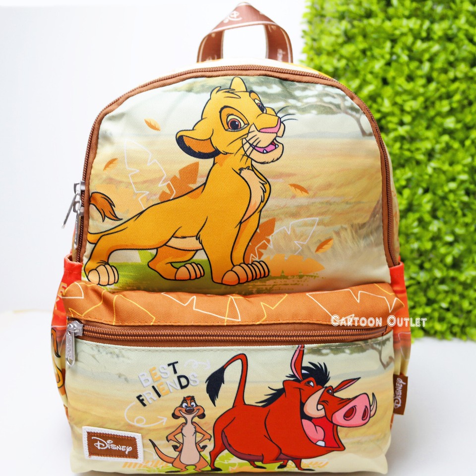Disney The Lion King Mini Backpack 13" lady Purse Bag Simba Pumbaa ...