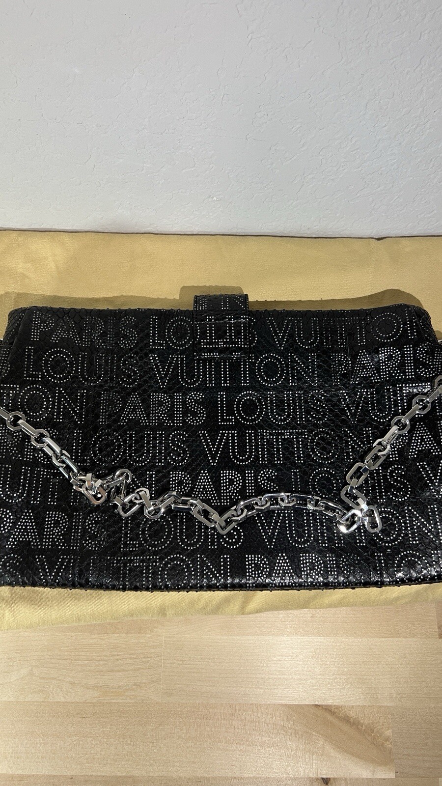 Louis Vuitton Python Perfore Lutece Shoulder Bag Blac… - Gem