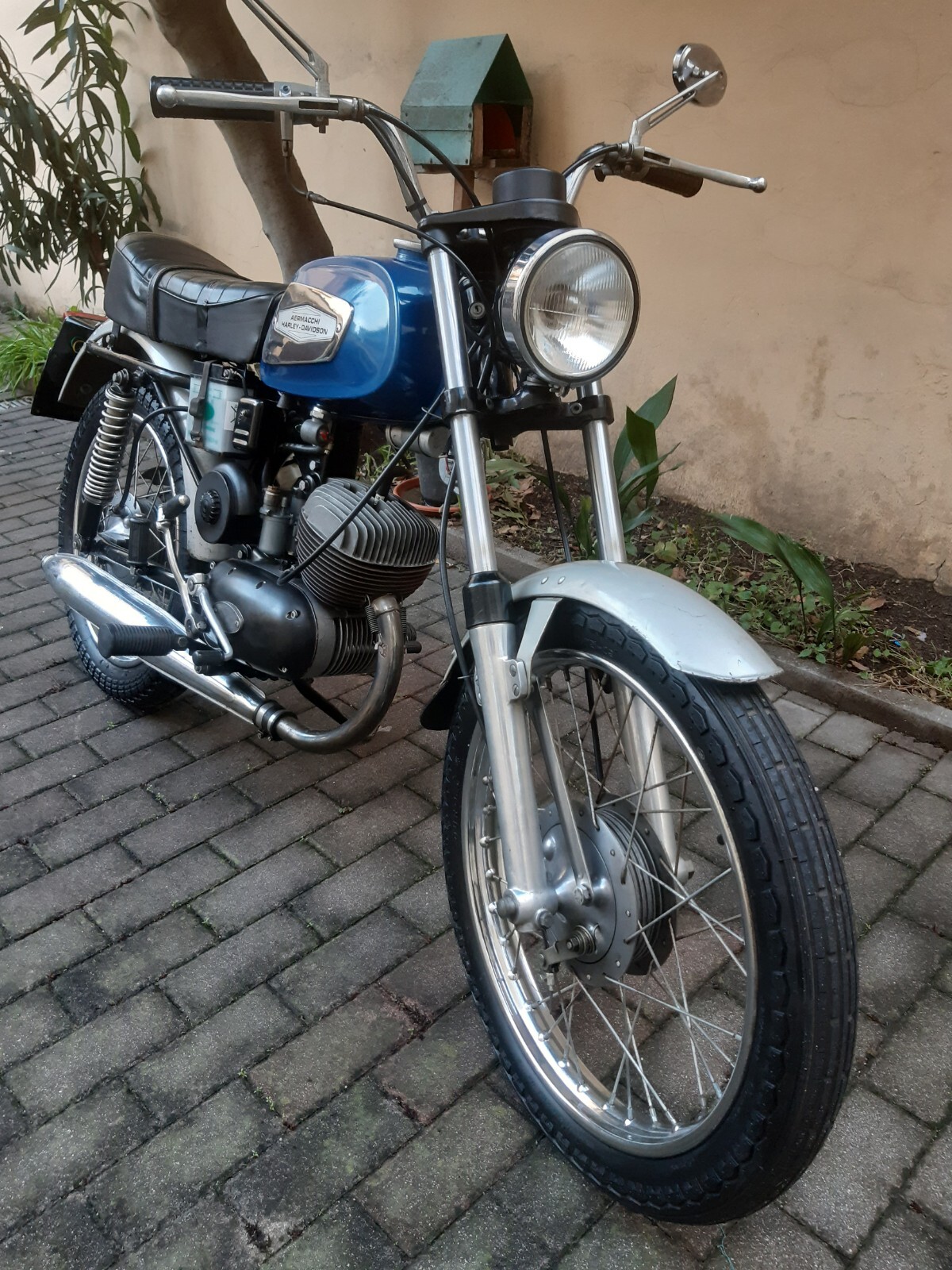 Harley Davidson Aermacchi modello ML 125 De Luxe del 1972 Era Epoca ...