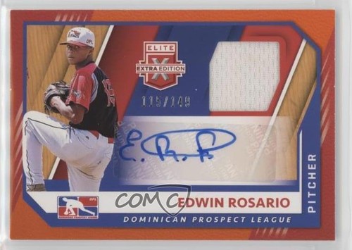 2021 Panini Elite Extra Edition Orange /149 Edwin Rosario #DPLMS-ER ...