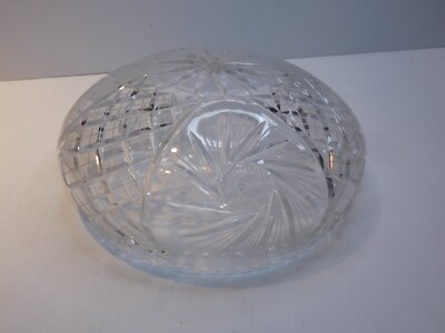 Stunning Crystal Lamp Shade, Pinwheel and Diamond Designs, | eBay