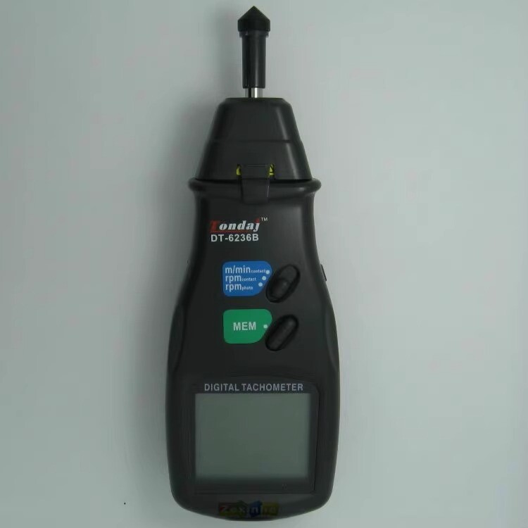 DT-6236B Digital Contact Tachometer Metric linear Speed Digital ...