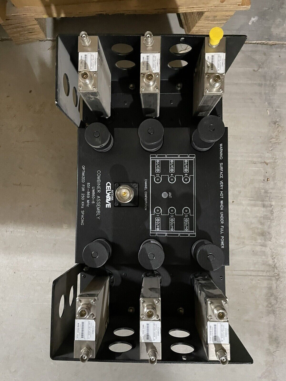 VHF UHF 800 900 Mhz TX Transmitter Combiner - TUNING Service All Makes ...