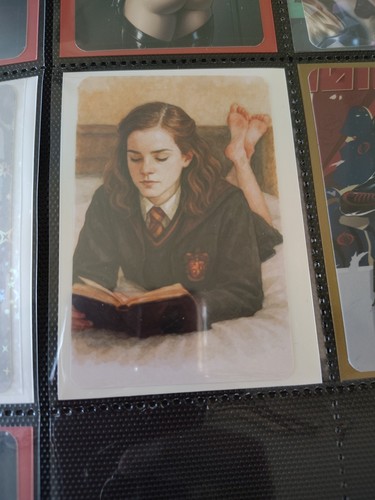 Fan tribute princess Art Card aceo–Retro 2.5x3.5" beauty Watercolor Hermione | eBay