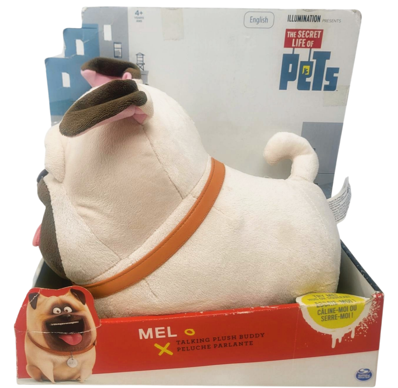 The Secret Life of Pets Mel Lights up & Talk Plush Buddy Illumination ...