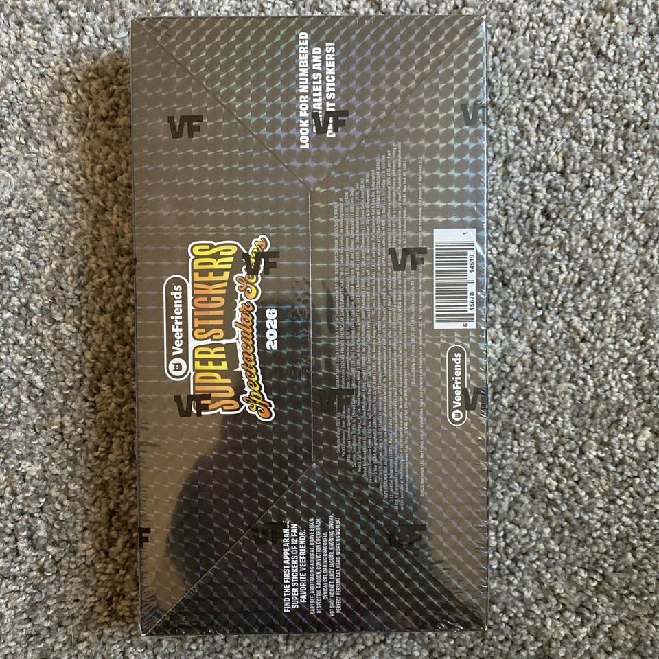 2026 Veefriends Super Stickers Spectacular Series Factory Sealed Hobby ...
