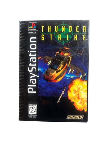 Thunder Strike 2 PlayStation PS1 Video Game Complete Longbox | eBay UK