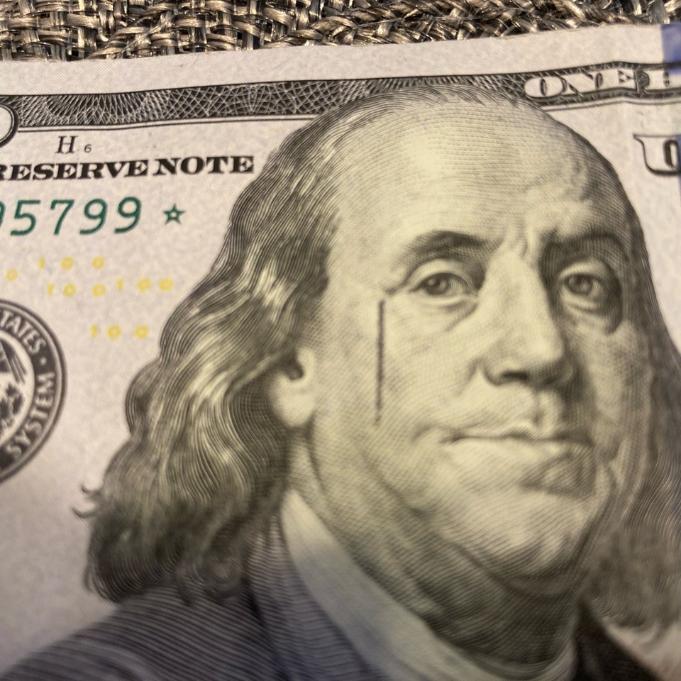 ERROR !!!100 Dollar US Star Note Print Error Franklin Tears??? | eBay