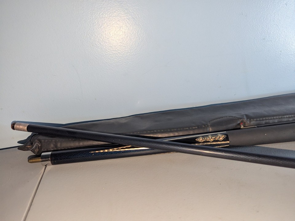 Sportcraft Carbon Graphite Billiard Pool Cue Stick 21 OZ 58" W/ Case | eBay
